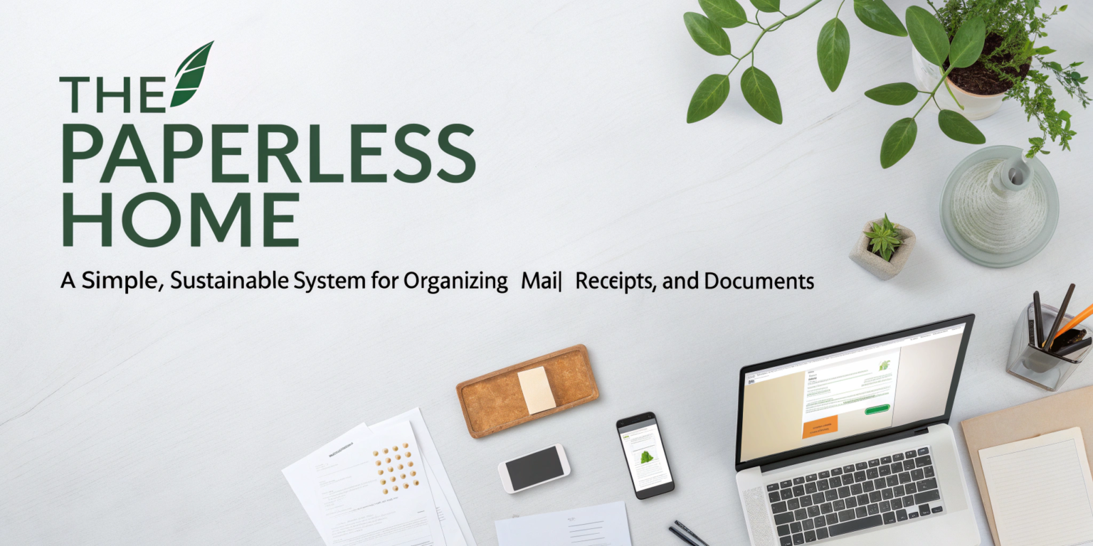 The Paperless Home: A Simple, Sustainable System for Organizing Mail ...